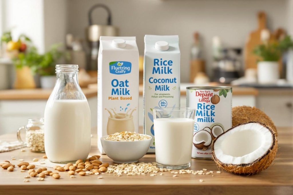 Lait d’amande, d’avoine, de riz… Quel lait végétal choisir selon vos ...